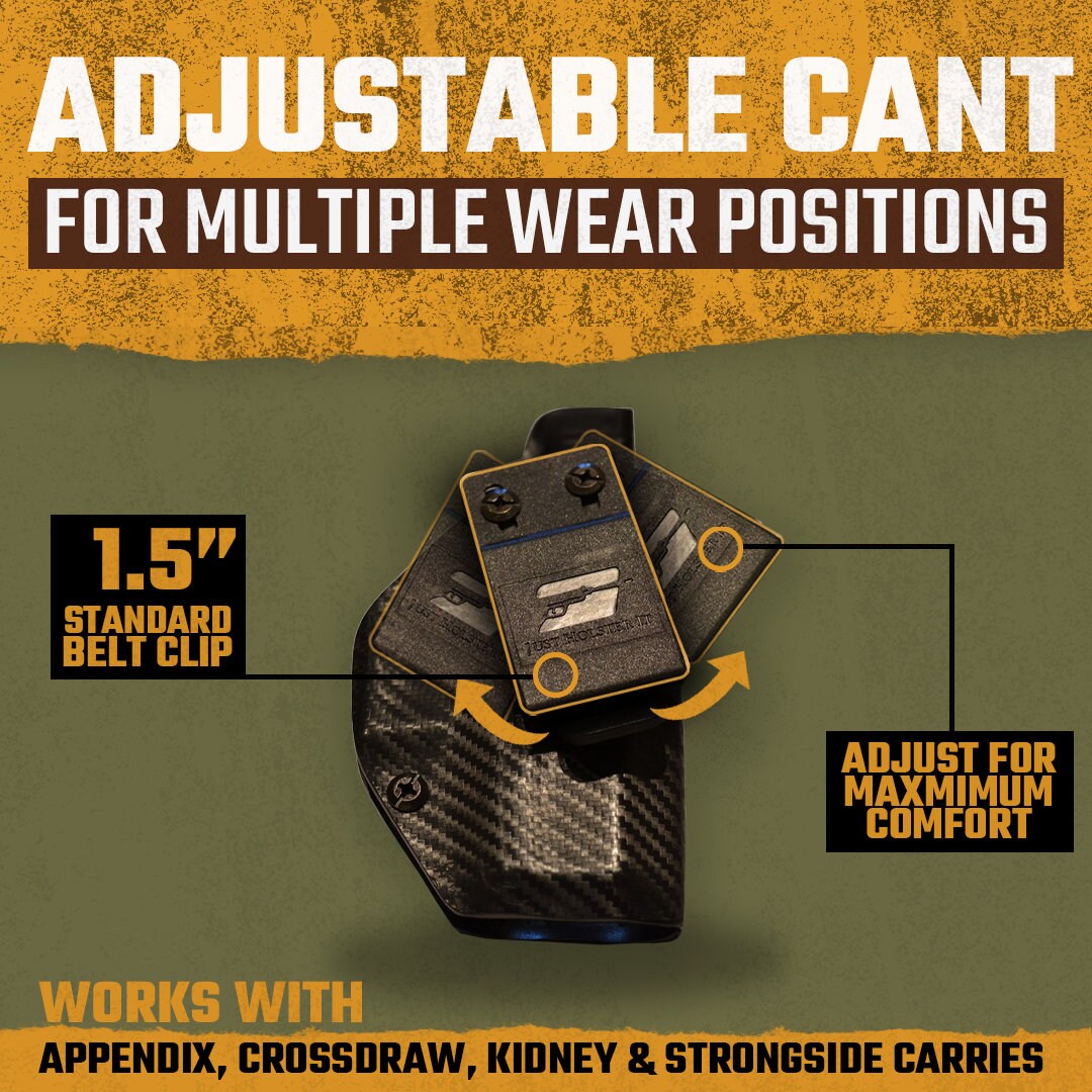 Smith & Wesson J Frame 2 W/ Lasermax Laser IWB Holster Adjustable ...