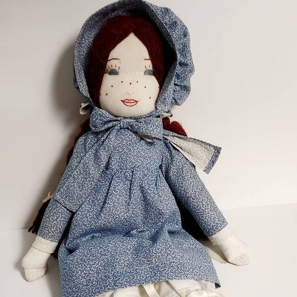 Embroidered Rag Doll Face - Etsy