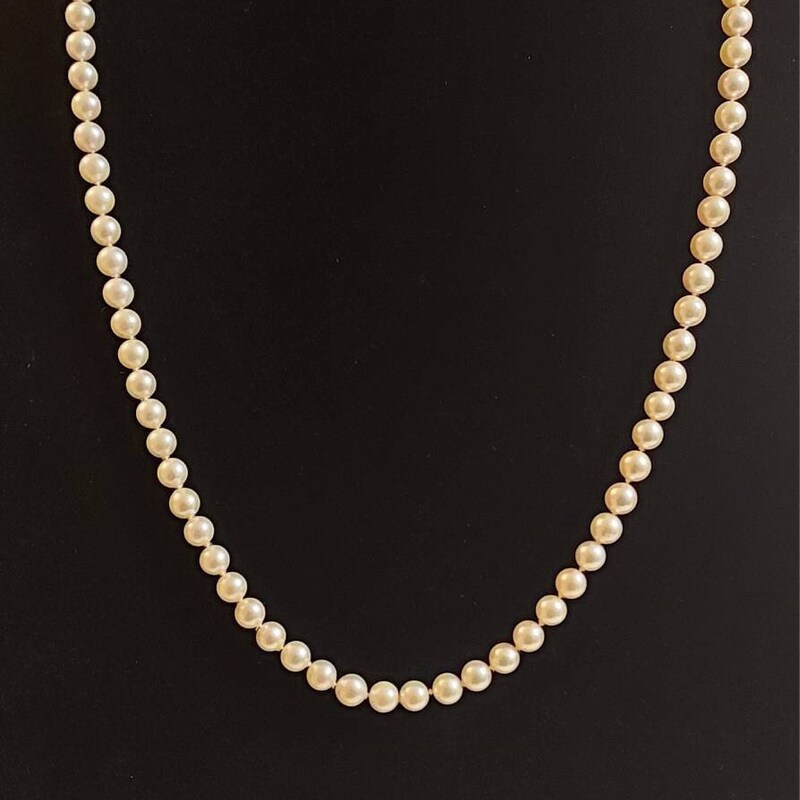 Pearl 20 Inch Necklace - Etsy