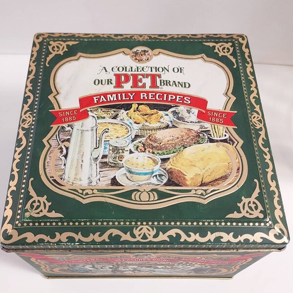 70s Recipe Box - Etsy