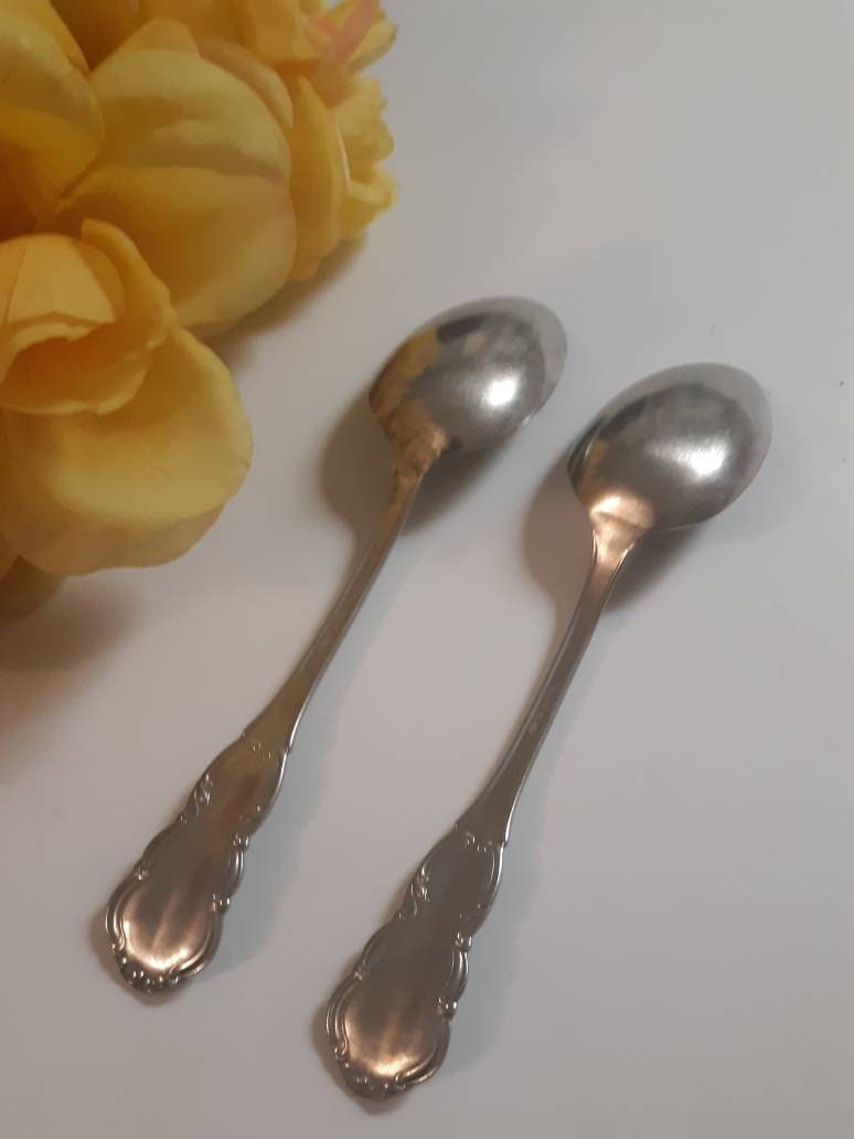 Vintage PAV7/ Silverplate by Panama Silver Serving Spoons - Etsy