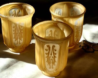 Amber Glass Shade | Etsy