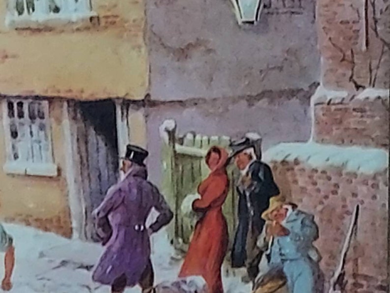 Vintage Henry Murray Watercolor Stagecoach and Horses in the - Etsy