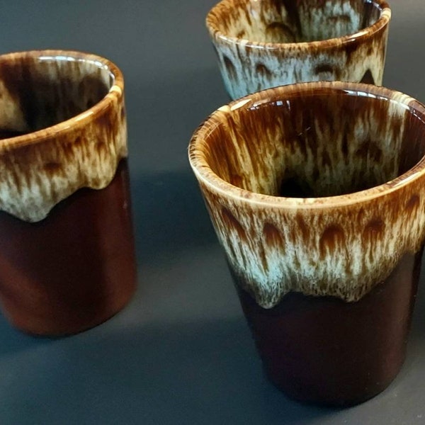 Brown Drip Pottery - Etsy