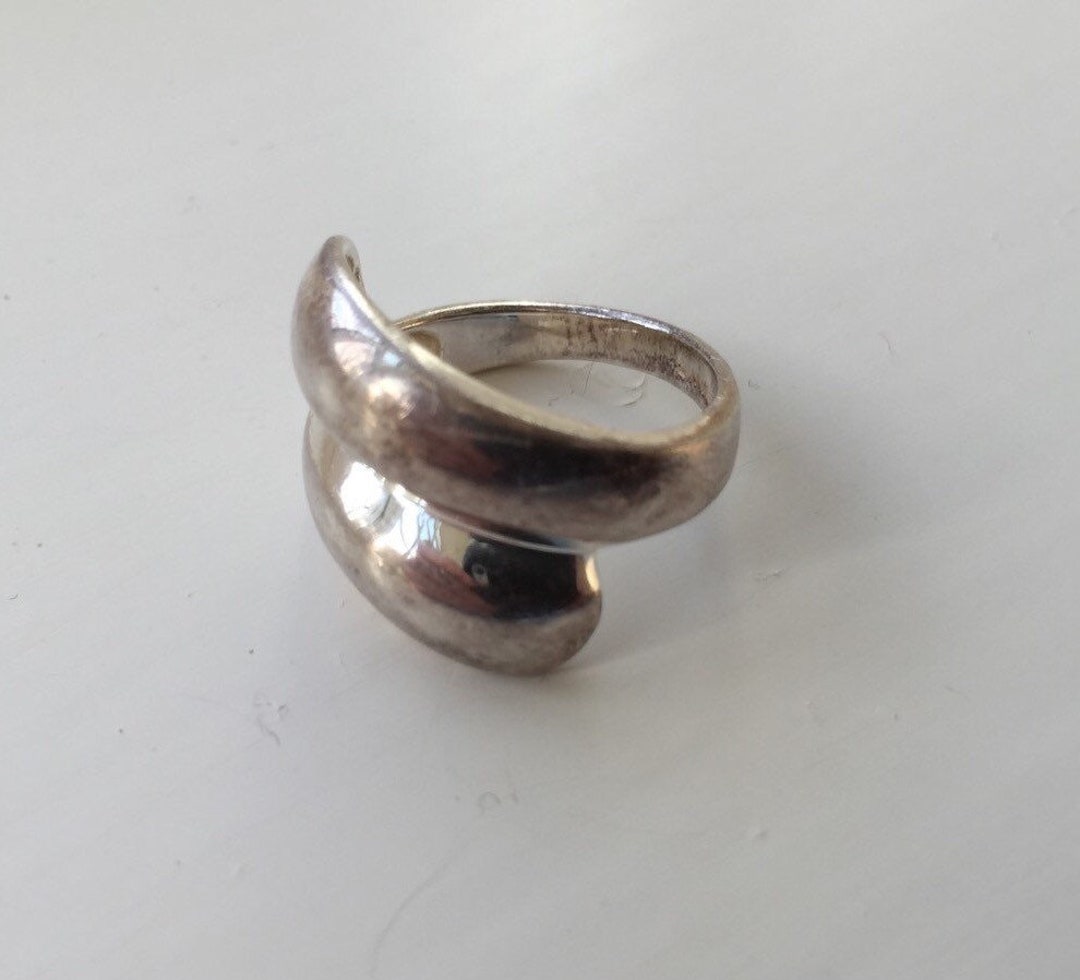 Sterling Modernist Ring -- 107 - Etsy