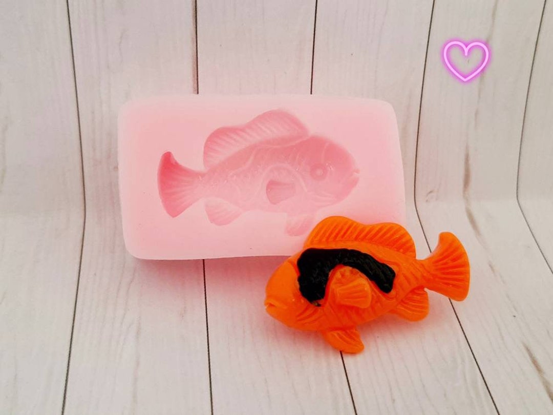 Silicone Mold Fish Goldfish Sea Maritim - Etsy