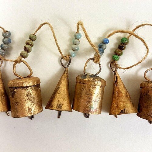 Small Bells Mixeds Windchime Ceramic Crackle Clay Beads - Etsy
