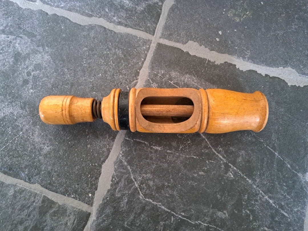 1900s XL Wooden Cork Inserter, Antique, French Vintage, Wine Bottle ...