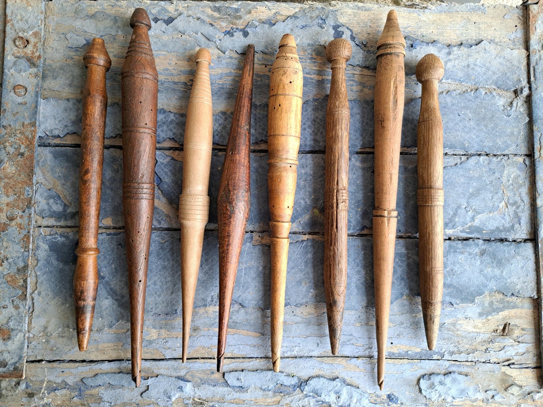Choose Your Antique French Spindle, Spinning Yarn Tool, French Vintage ...