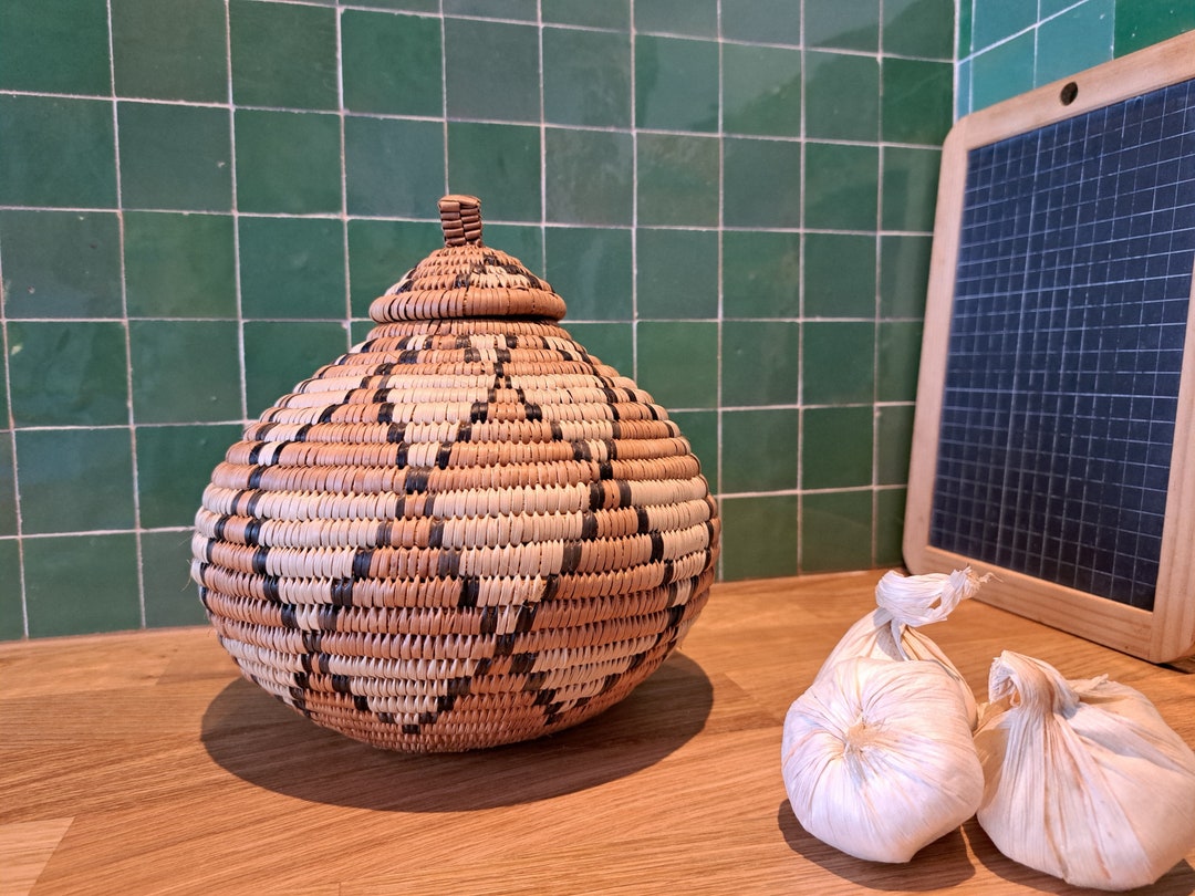 Vintage Rye Coiled Basket, Jewelry Box,rattan Wicker Reed Sisal, French ...