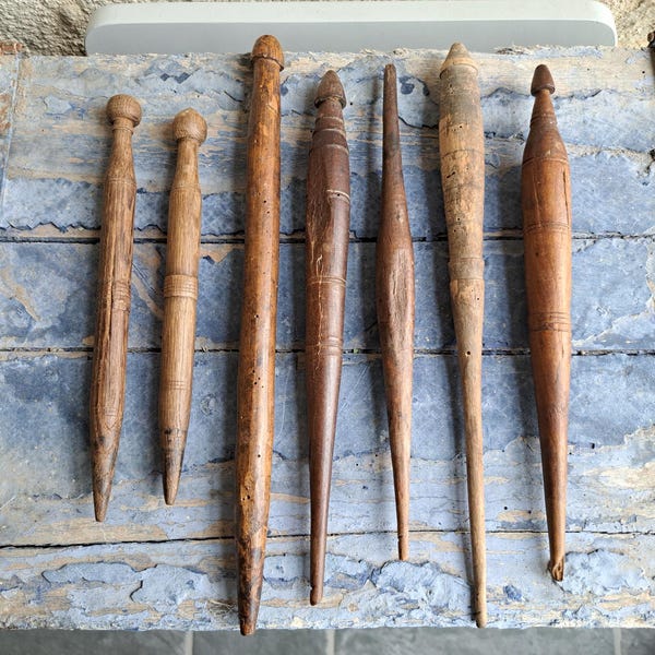 Antique Spindles - Etsy