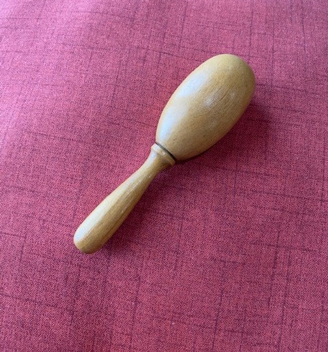 Vintage Wooden Sock Darner Egg - Etsy