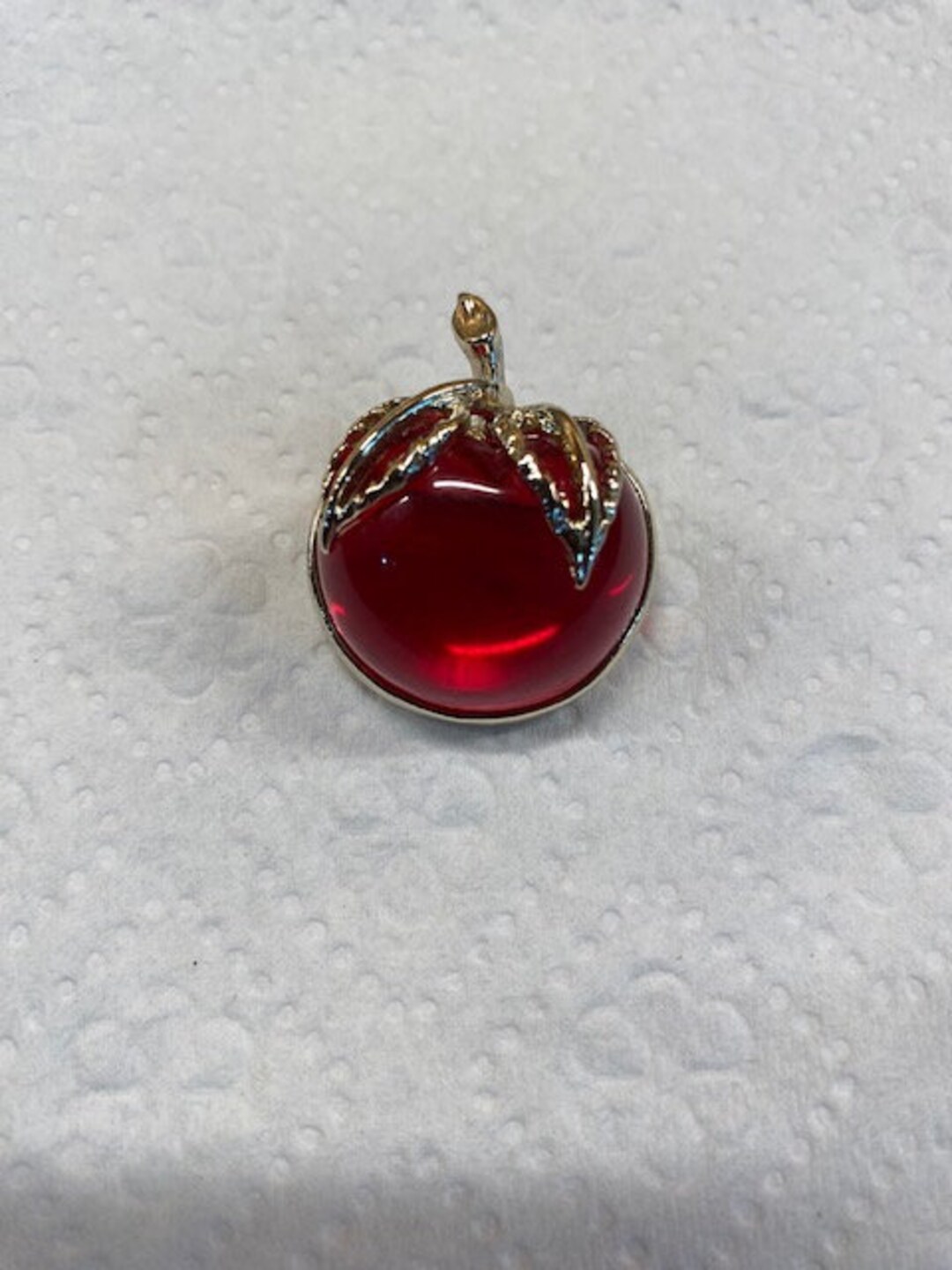 1960 Sarah Coventry Apple Pin - Etsy