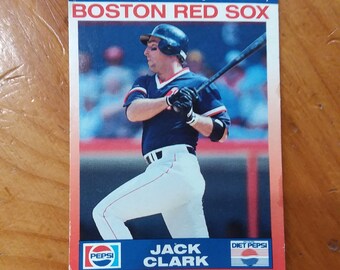Red Sox Baseball Cards | Etsy