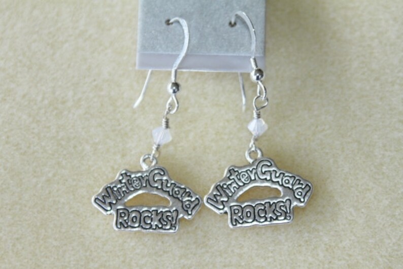 Color Guard / Winterguard / Marching Band Jewelry Earrings | Etsy