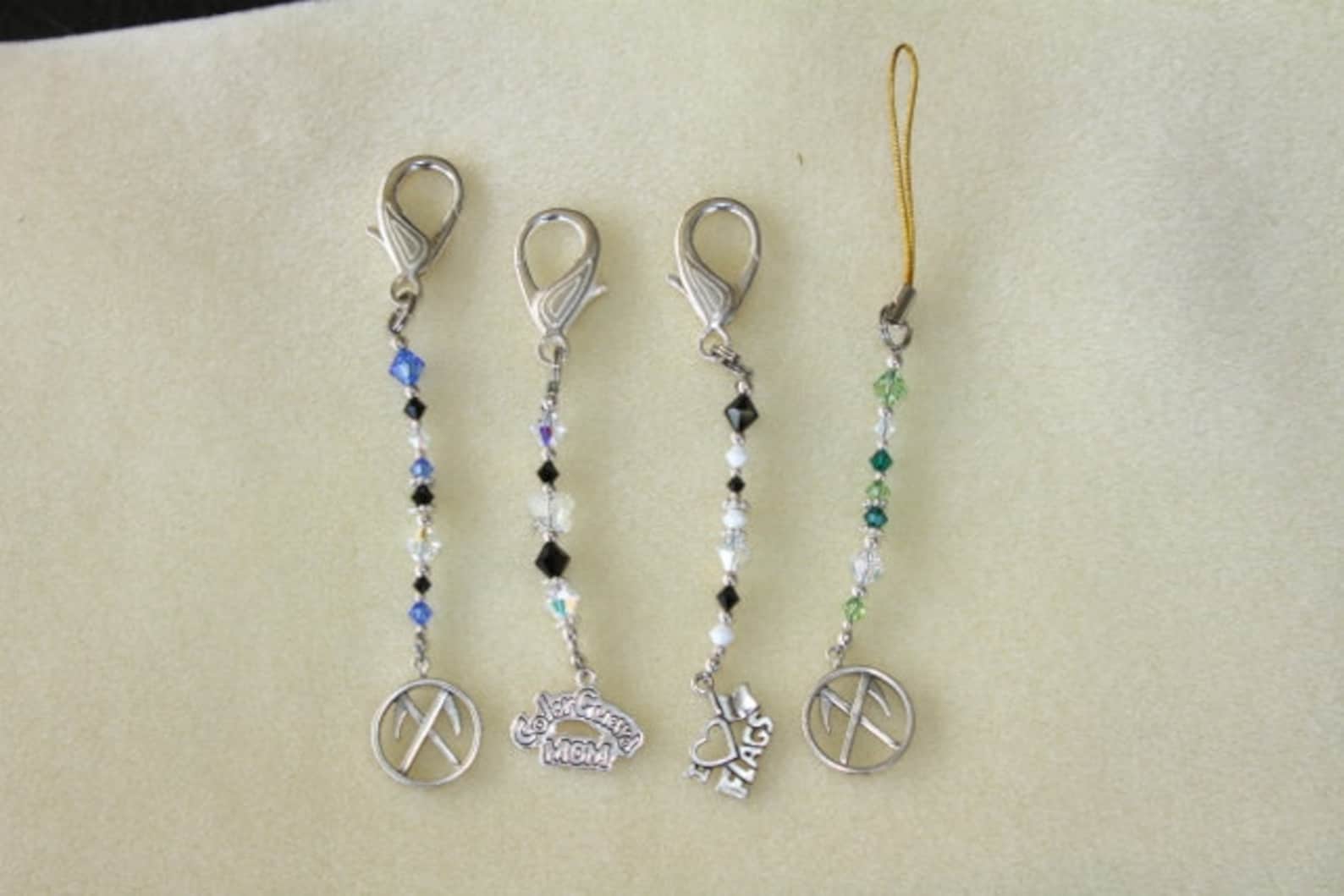 Sterling silver charms lead free charms swarovski or italian | Etsy