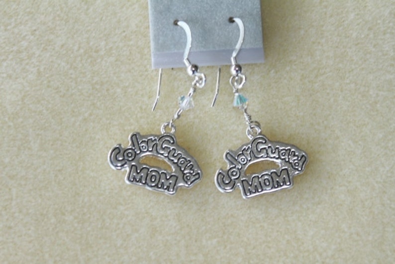 Color Guard / Winterguard / Marching Band Jewelry Earrings - Etsy