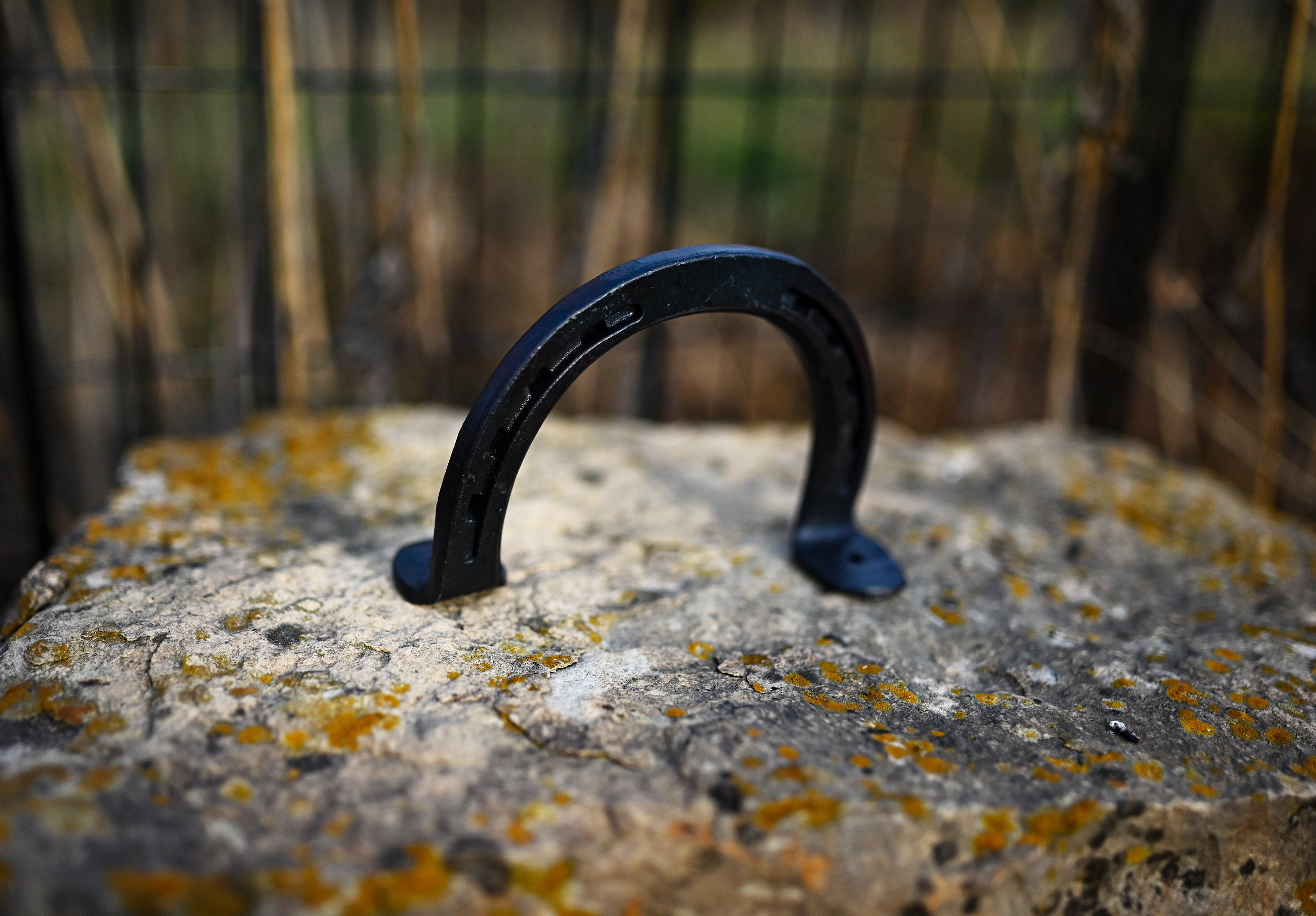 Real Horseshoe Door Handle Pull Hand Forged - Etsy