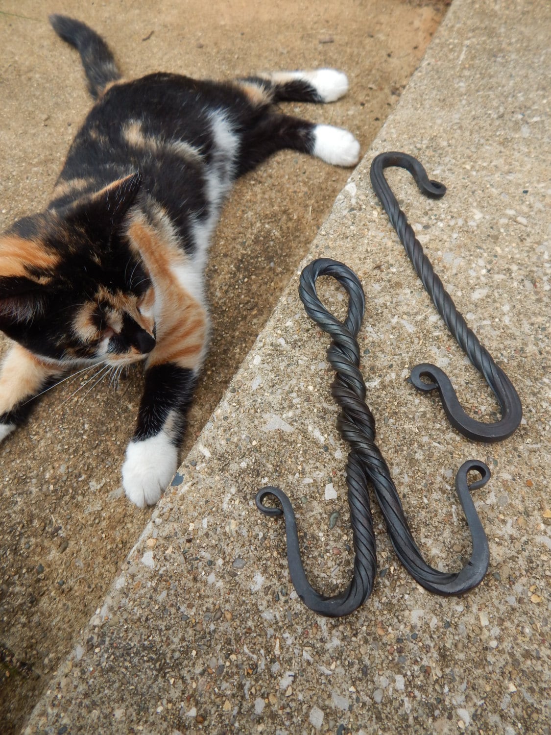 Forged Double Hook Set - Etsy