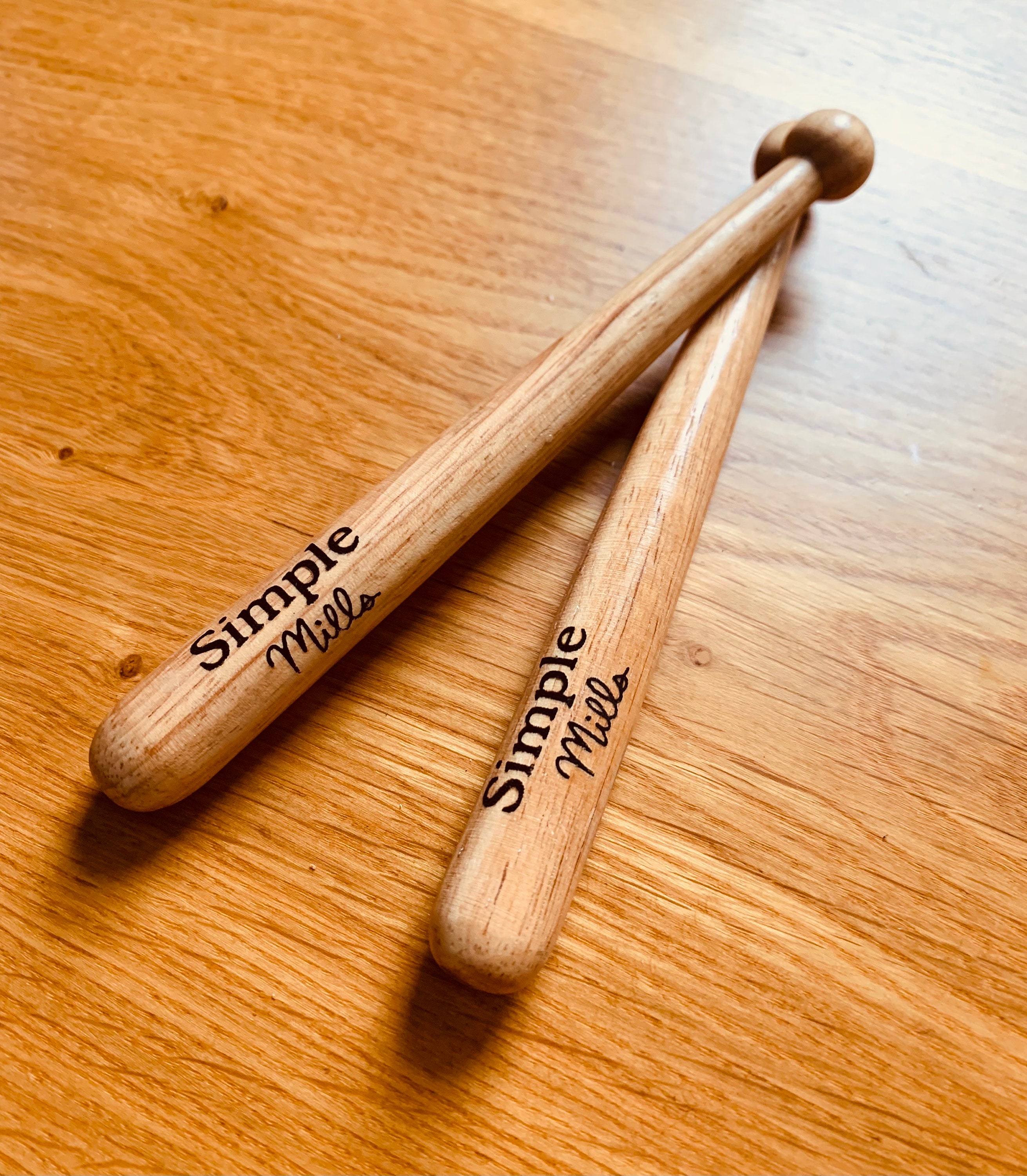 Custom Engraved Kids Drumsticks / Mini-sticks Pair - Etsy