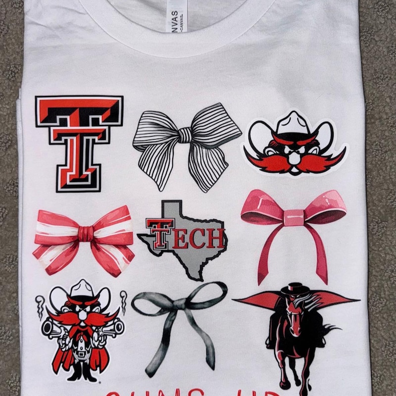 Texas Tech Girls Png - Etsy
