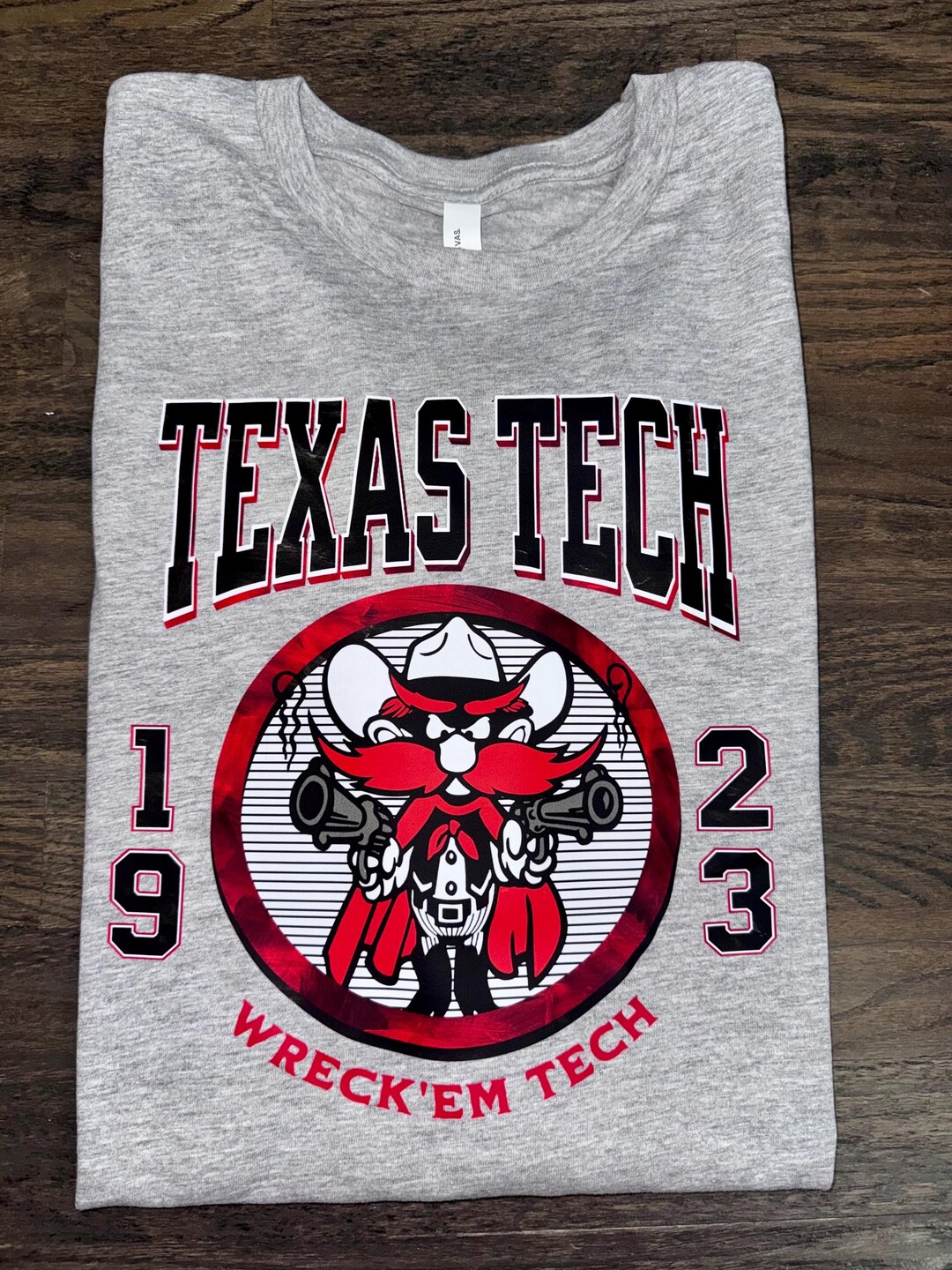 Texas Tech T-shirt: Unisex Tee - Etsy
