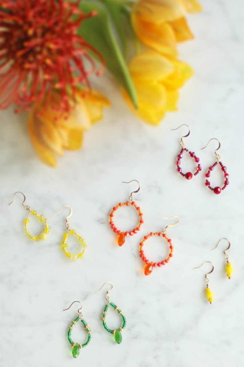 DIY Earring Making Kit Jewelry Making Supplies - Etsy