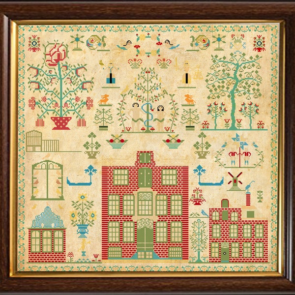 Dutch Sampler - Etsy