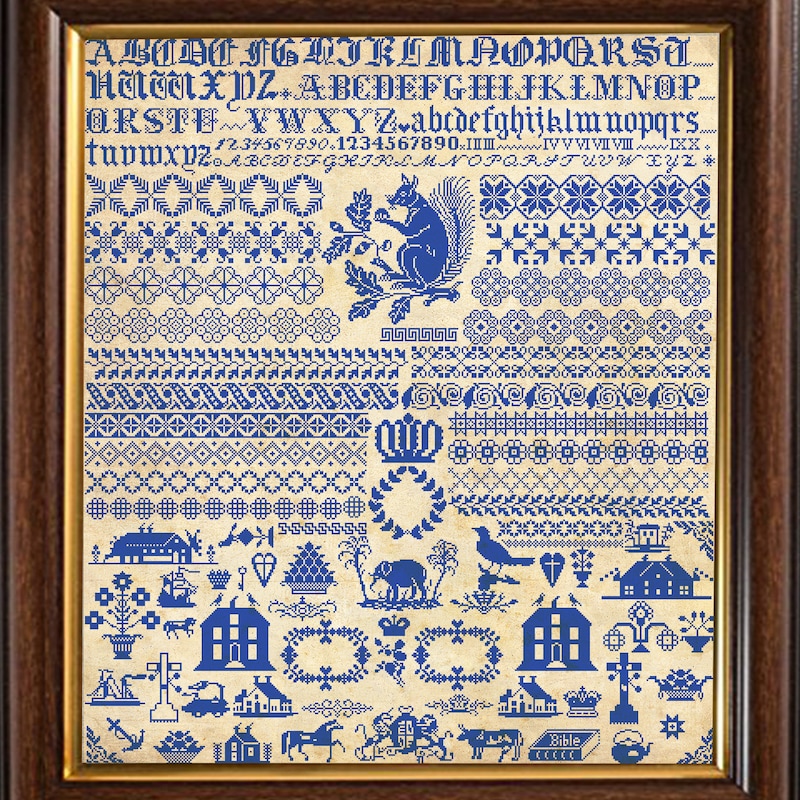 Dutch Sampler - Etsy