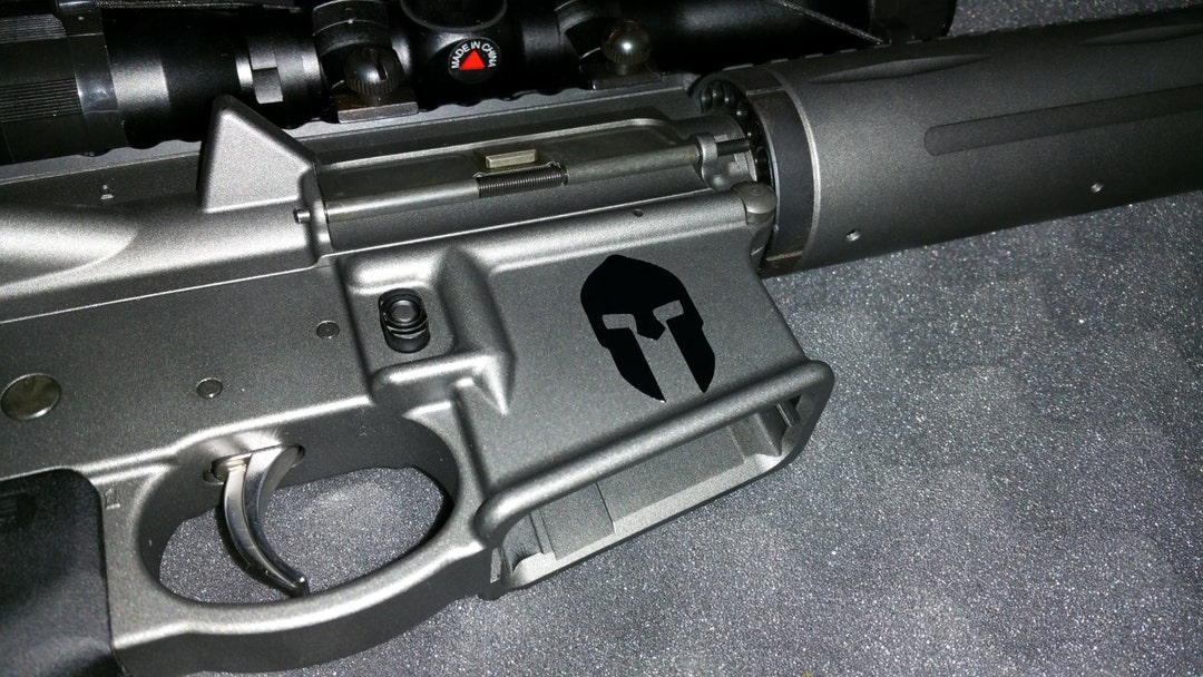 SPARTAN Magwell Decal - AR Magwell - 1.5" X 1.5" - Etsy