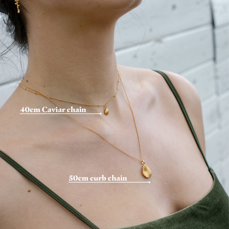 Deep Sea Charm Collection Necklace | Golden Ocean Inspired Pendants ...