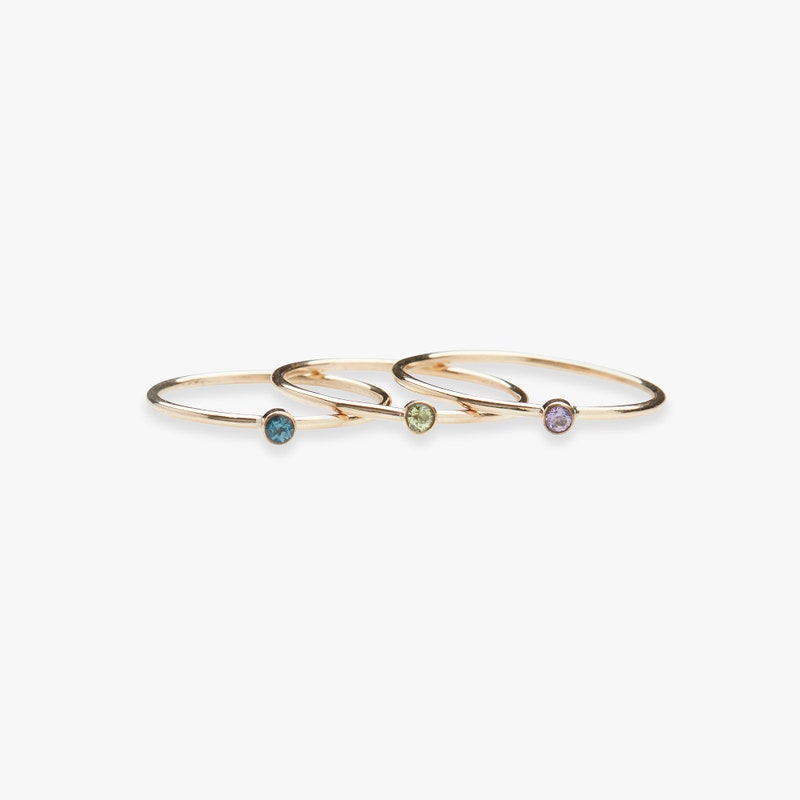 Minimal Diamond Ring - Etsy