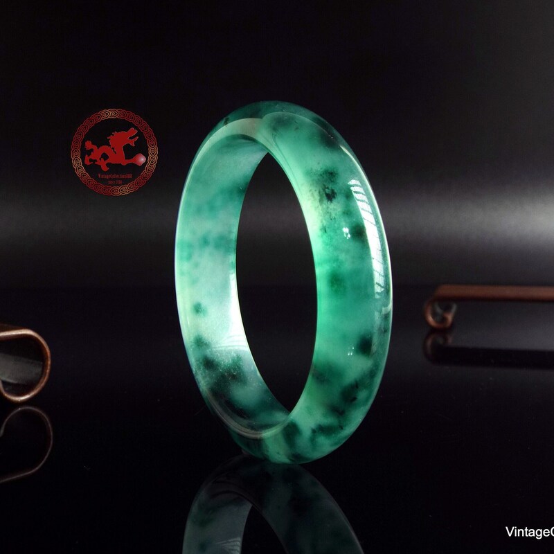 Jade Bangle - Etsy