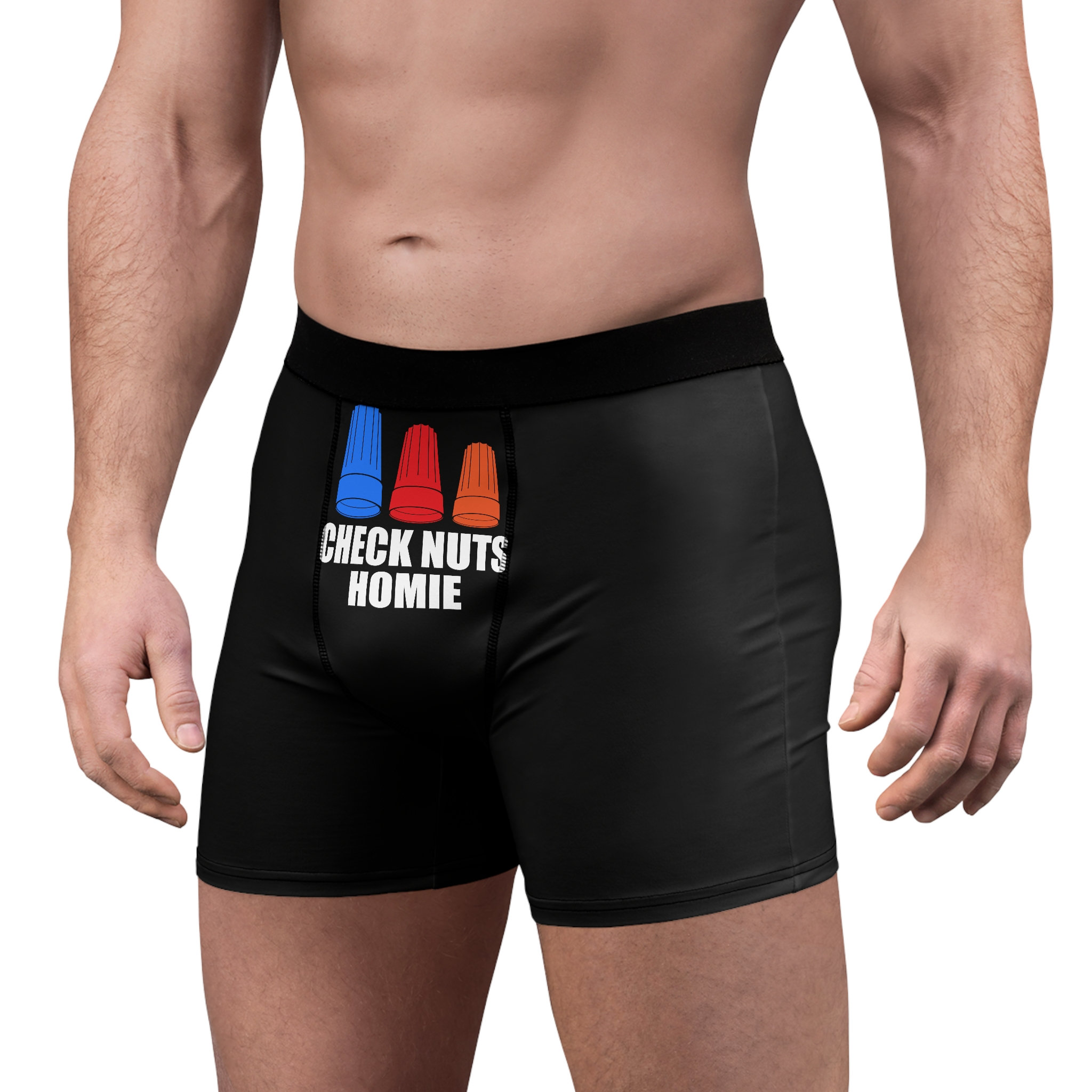 Check Nuts Homie Boxer Briefs - Etsy
