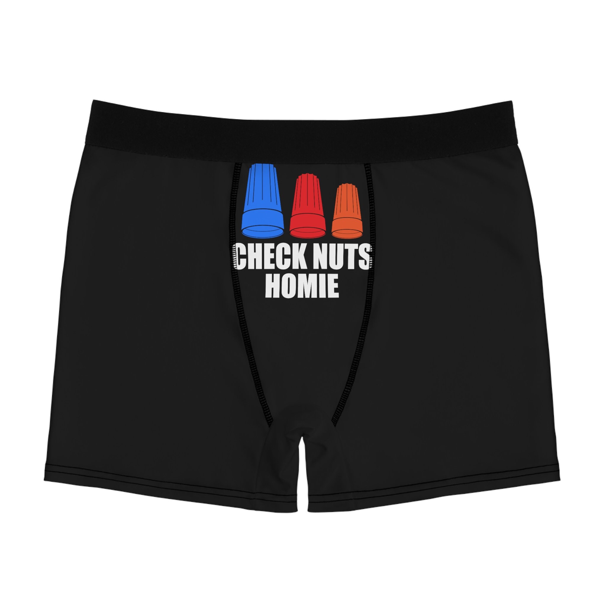 Check Nuts Homie Boxer Briefs - Etsy