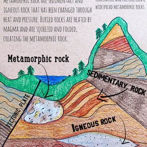Metamorphic Rocks and Activity Cards Pdf - Etsy