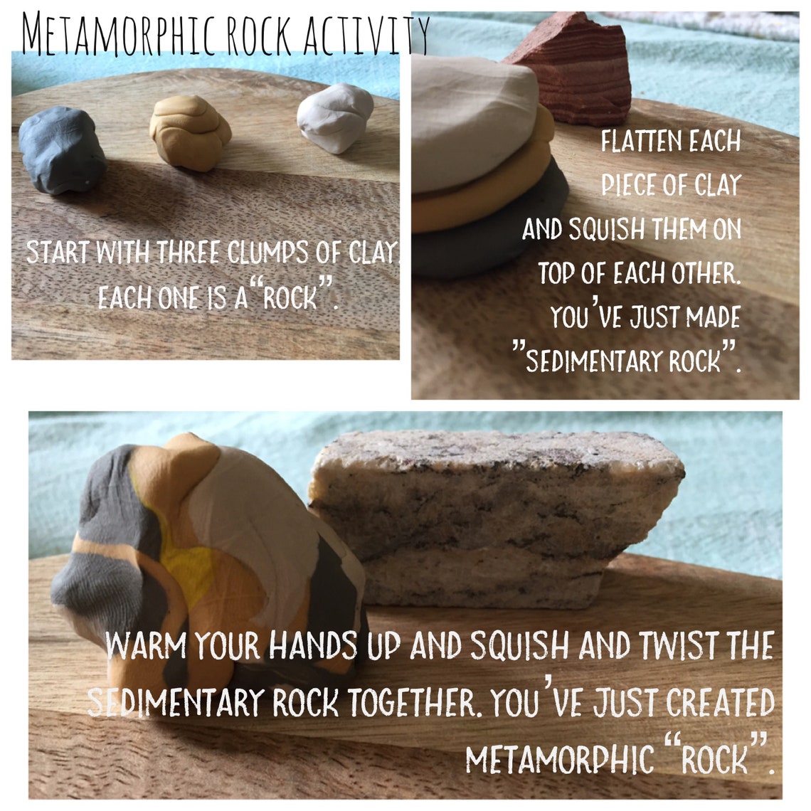 Metamorphic Rocks and Activity Cards Pdf - Etsy