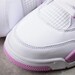 Jordan 4 White Pink Oreo Sneaker for Men and Women, Best Gift Holiday ...