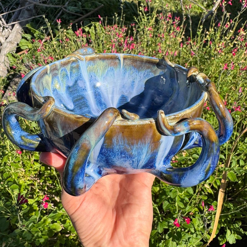 Octopus Planter - Etsy
