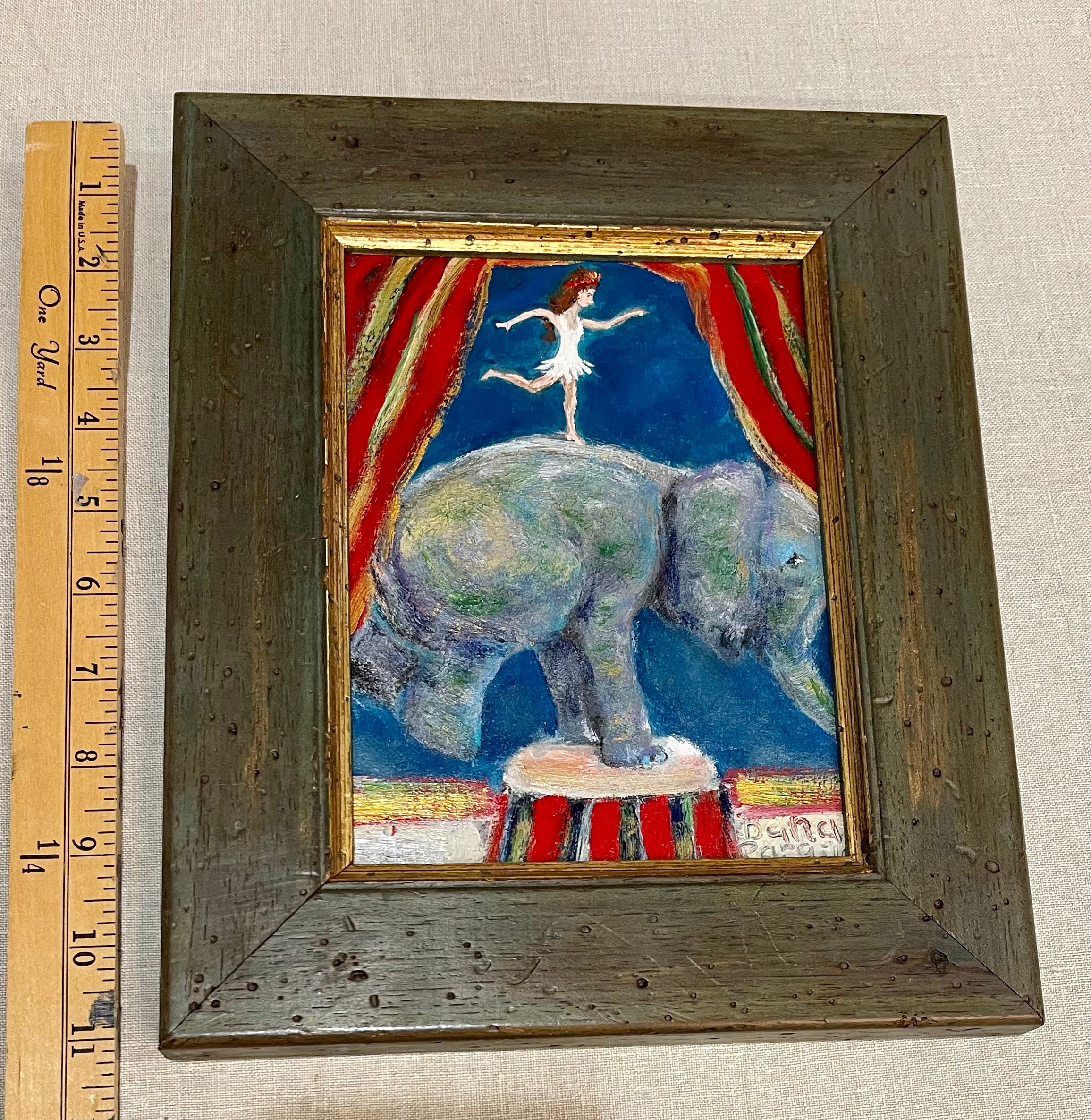 Circus Elephant Painting
