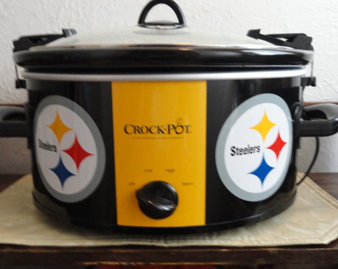 Steelers NFL Crock Pot / Slow Cooker Collectable , Time Keepers Attic ...