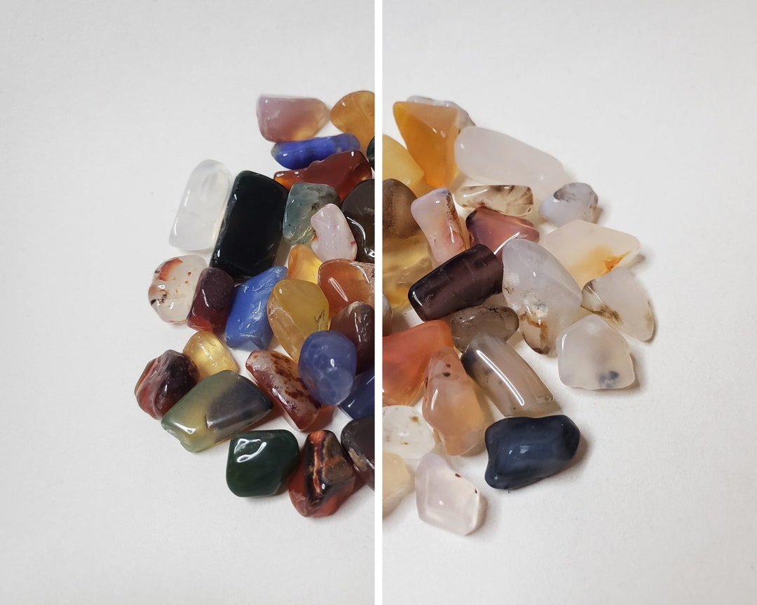 Colorful Mixed Tumbled Agates Tiny 15g Bag - Etsy
