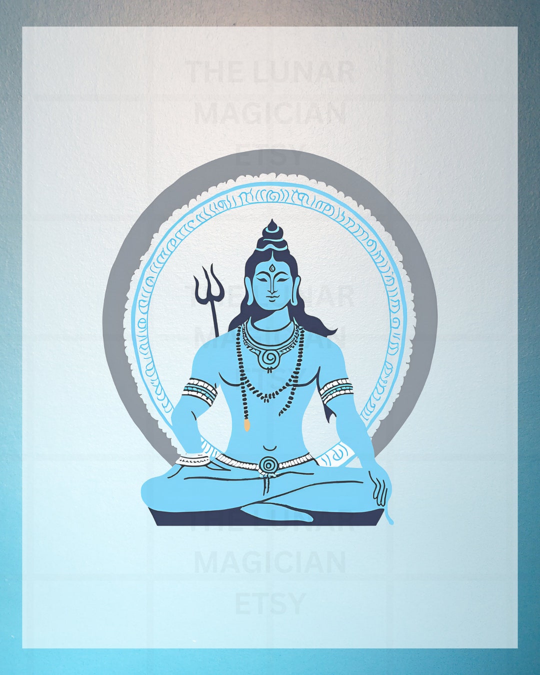 Lord Shiva Digital Download Art Print - Etsy