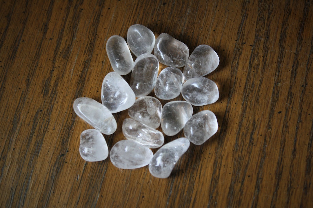 Tumbled Clear Quartz 15g Bag - Etsy Singapore