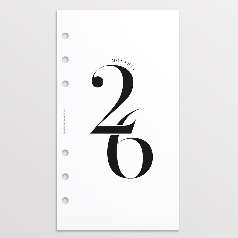 Filofax Personal 2026 Cover - Etsy