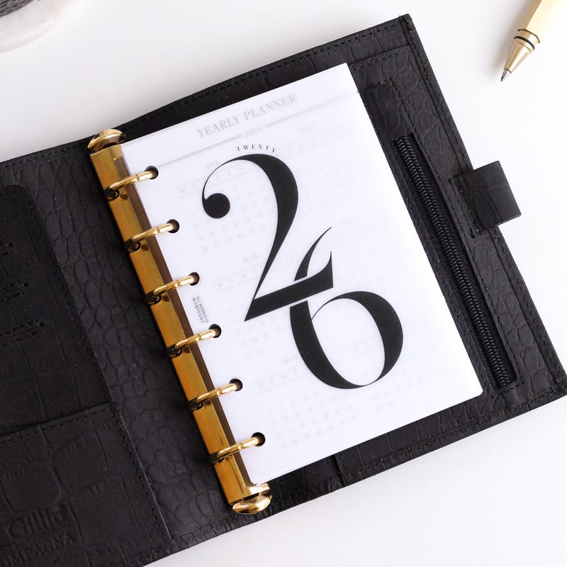 Filofax Pocket Inserts 2026 - Etsy