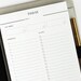 Daily Desk Pad, Minimal to Do Notepad, Daily Planner Notepad, A5 Desk ...