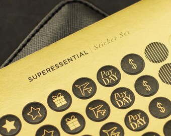 GT005 Foiled Check Box List Sticker. Check Box Sticker, List Label ...