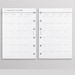 PRINTED Recurring Tasks A5 Size Inserts, Monthly Task Checklist, Weekly ...