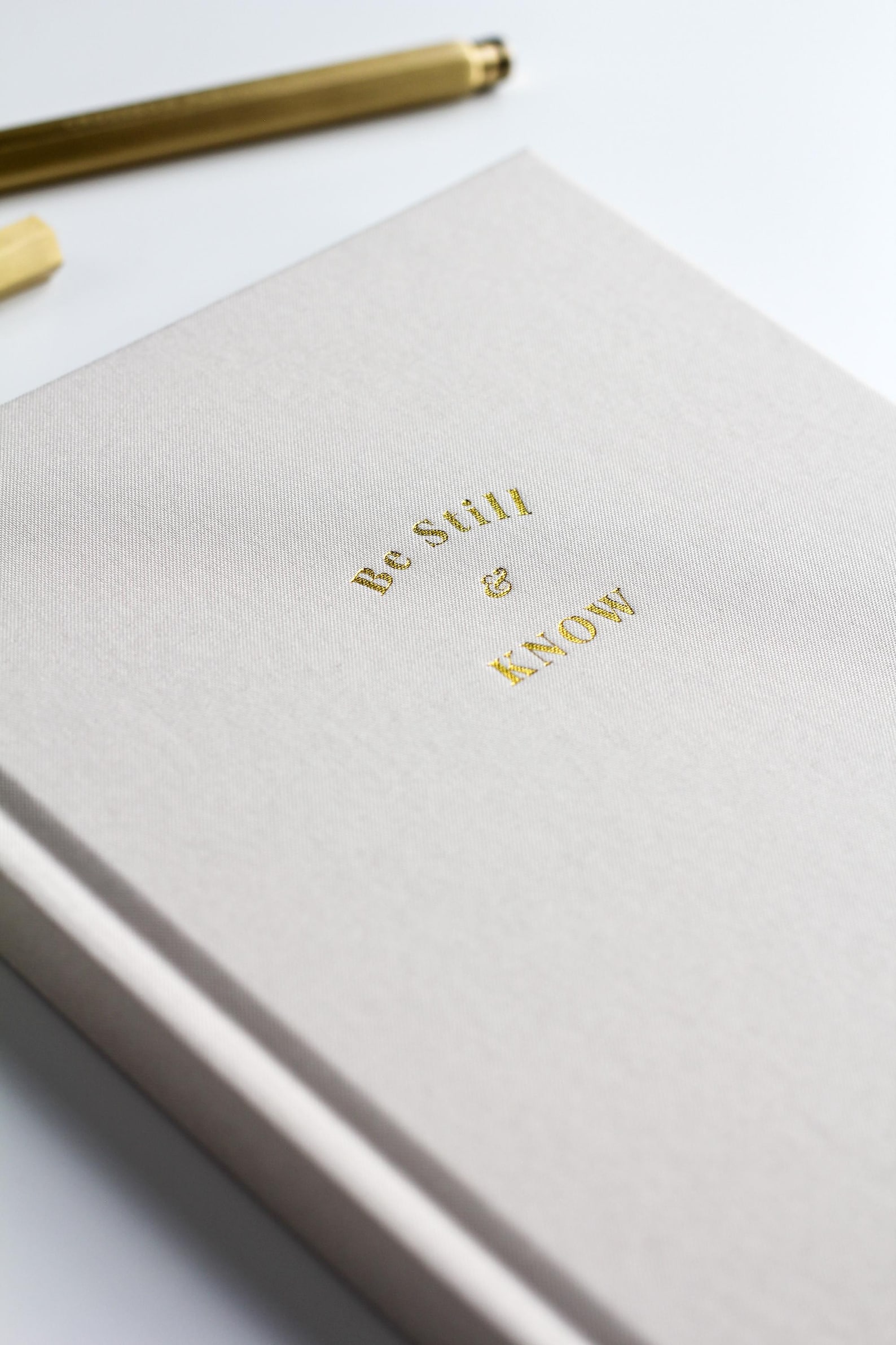 Sermon Notes Luxe Journal | Fabric Hardback With Gold Foil Detail ...
